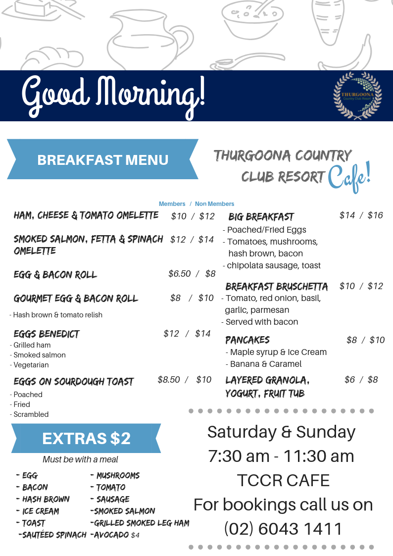 Thurgoona Country Club Resort - Breakfast